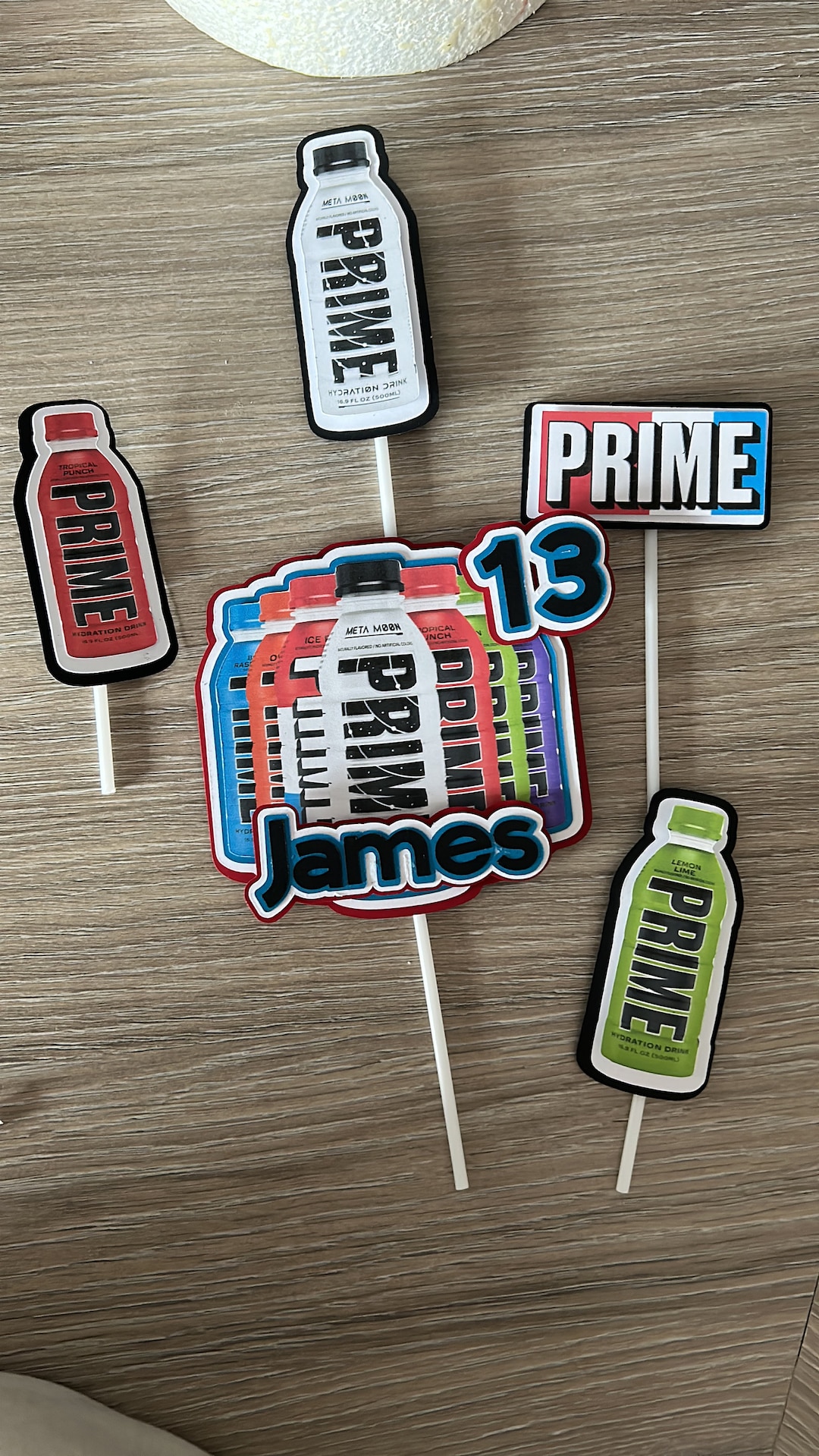 Prime Cake Toppers - Etsy