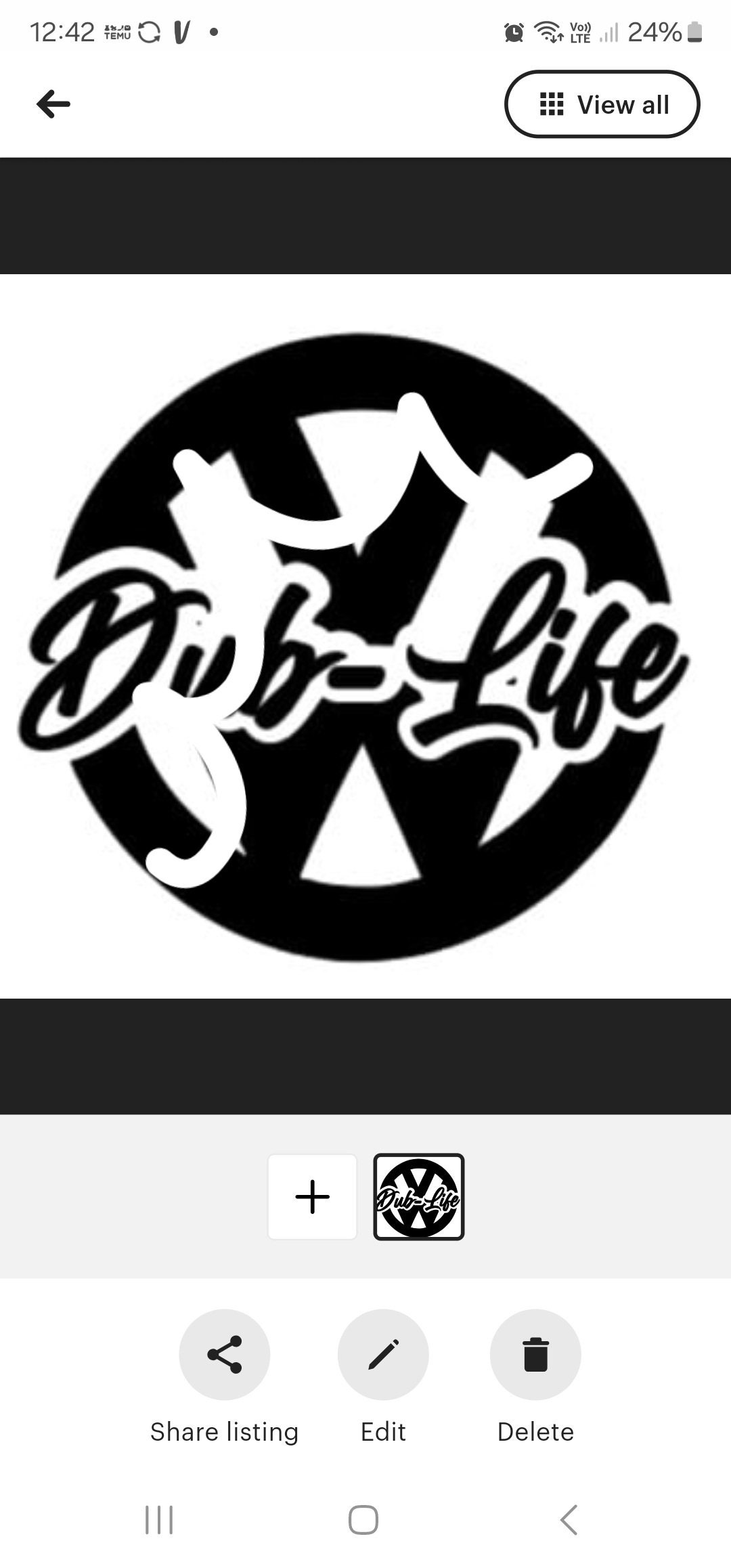 Vw Dub Life Logo Cut File Svg for Cutting Machines - Etsy