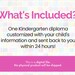 Kindergarten Diploma, Kindergarten Graduation Certificate, Last Day of ...