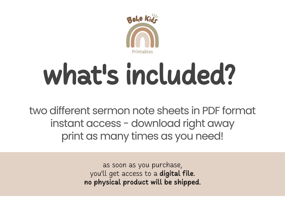 Printable Children's Church Activities, Sunday School Notes, Sermon ...