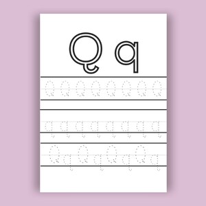 Alphabet Letter Tracing Worksheets, Preschool Worksheets for Kids ...