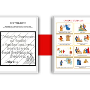 Sunday School Printables, Christmas in July, Activity Fun Pack, Church ...