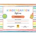 Editable Kindergarten Diploma, Kindergarten Graduation Template ...