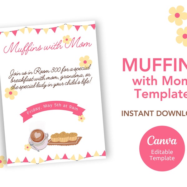 Muffins With Mom - Etsy