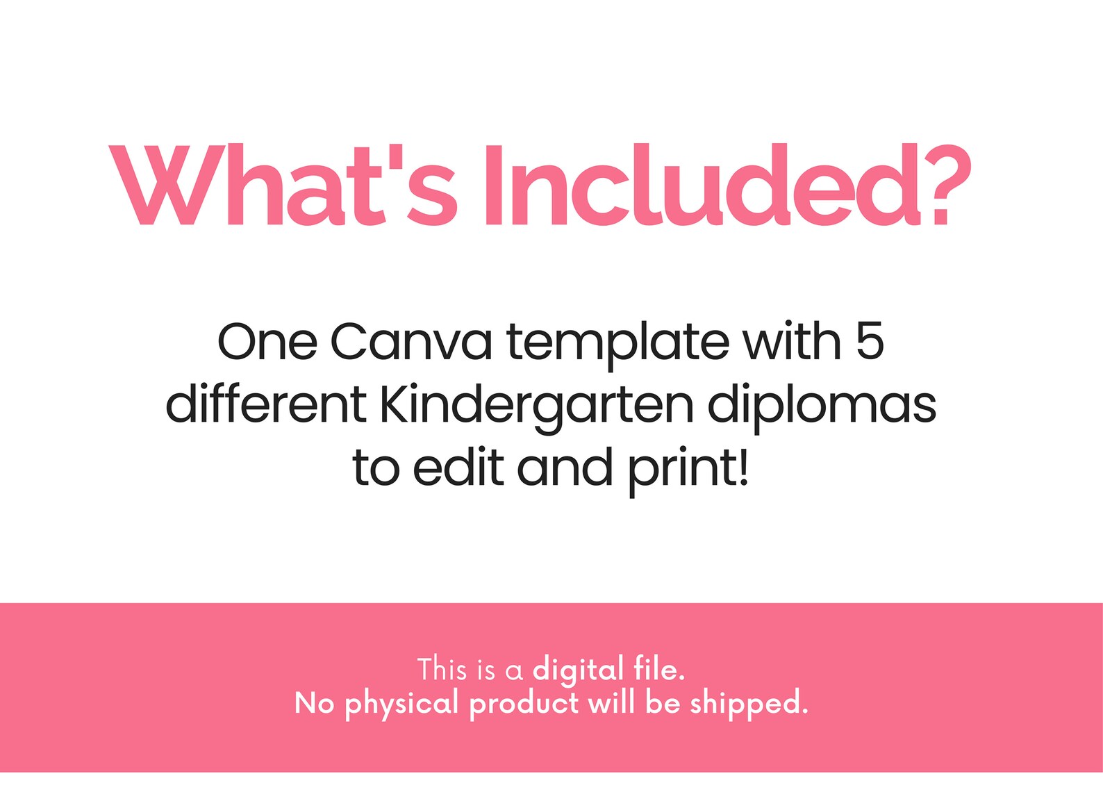 Editable Kindergarten Diploma, Kindergarten Graduation Template ...