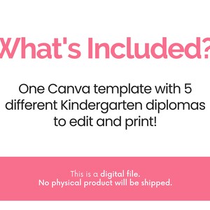 Editable Kindergarten Diploma, Kindergarten Graduation Template ...