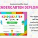 Kindergarten Diploma, Kindergarten Graduation Certificate, Last Day of ...