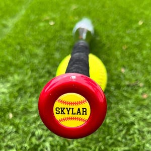 The Original Personalized 3D Bat Knob Decals: Level up Your Bat! - Etsy