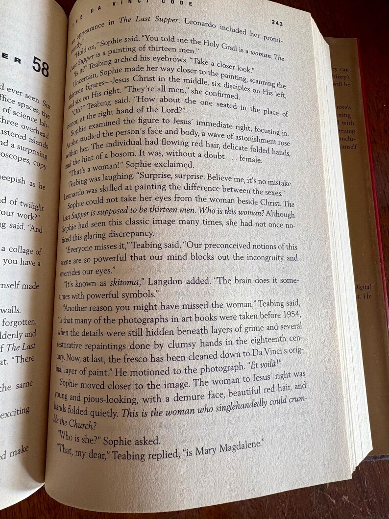 The Da Vinci Code By. Dan Brown First Edition With Errors - Etsy