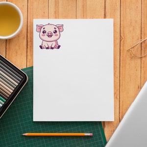 Pig, Pig Sticker, Animal Stickers, Cute Sticker, Cute Animal Stickers ...