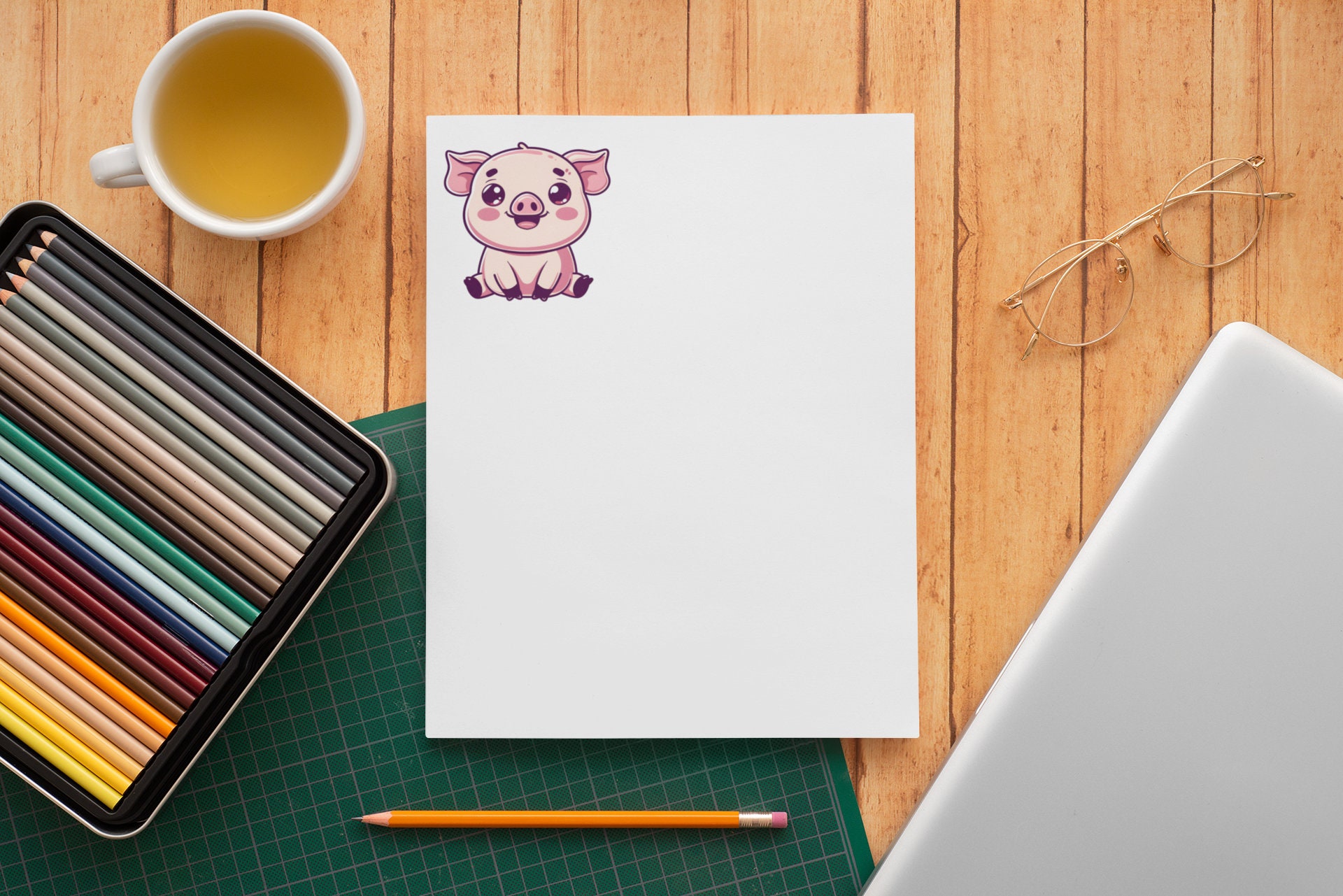 Pig, Pig Sticker, Animal Stickers, Cute Sticker, Cute Animal Stickers ...