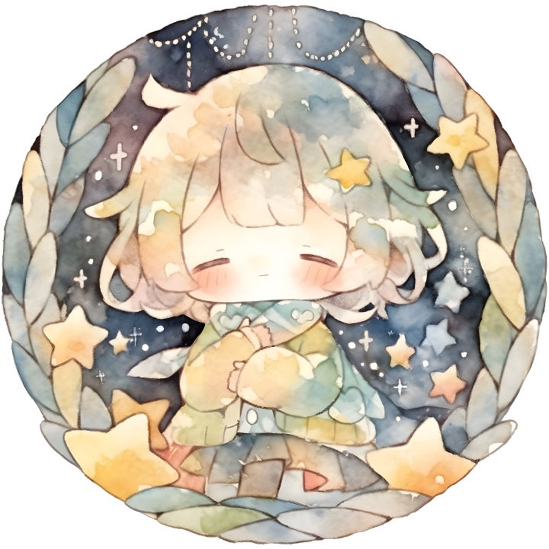 Cute Girl, Cute Girl Sticker, Adorable Sticker, Cute Sticker, Charming ...