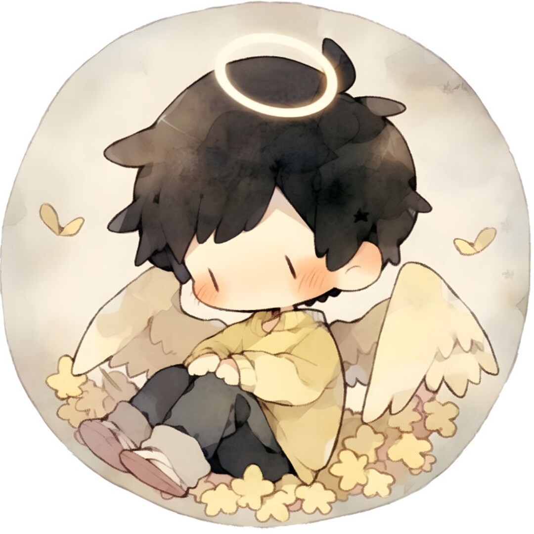 Cute Angel, Cute Angel Sticker, Adorable Sticker, Cute Sticker ...