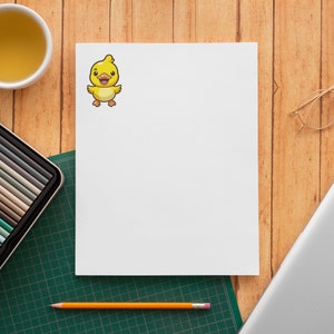 Duck, Duck Sticker, Animal Stickers, Cute Sticker, Cute Animal Stickers ...