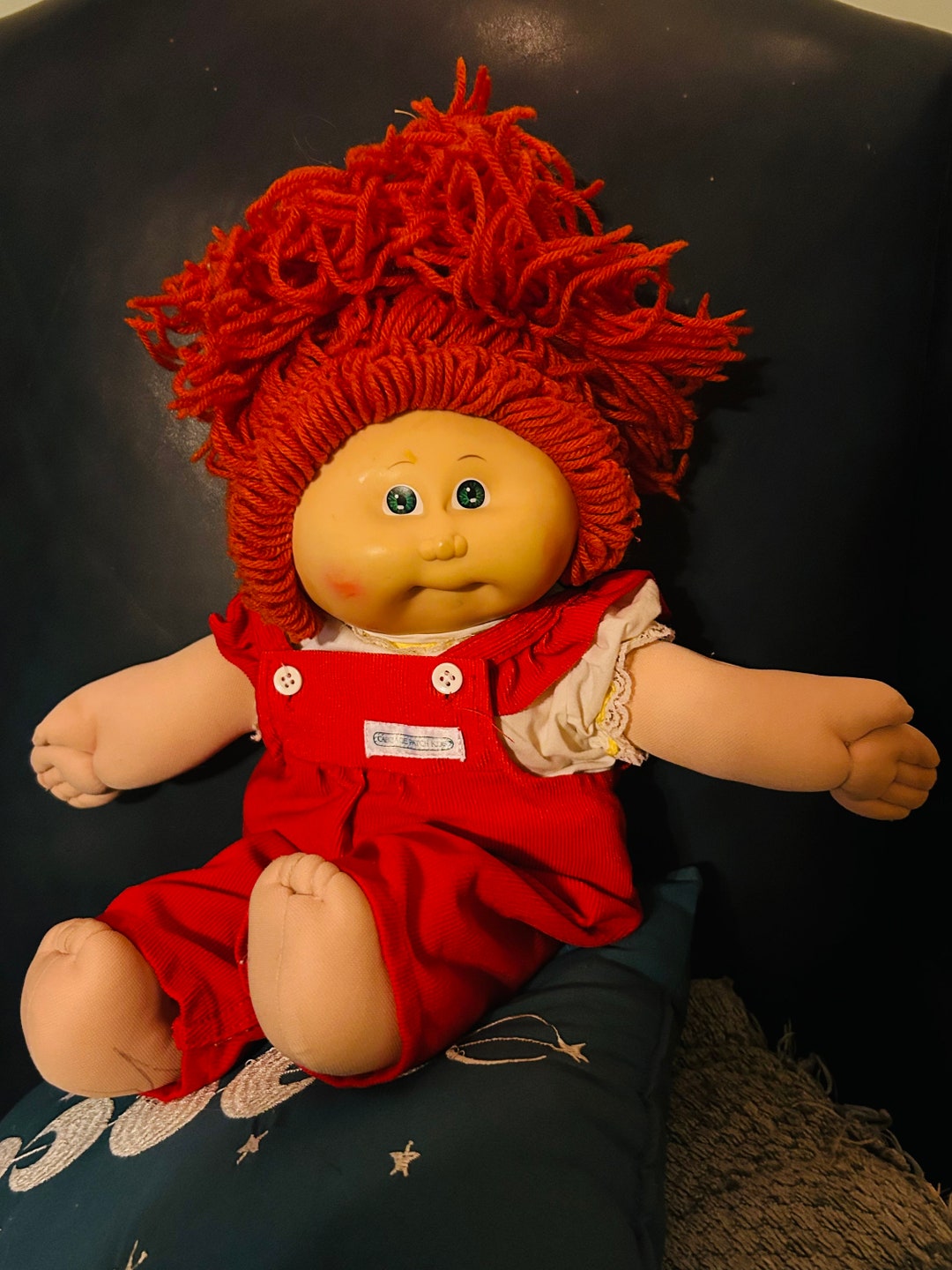 Vintage 80s Red Head Cabbage Patch Doll W/ Original Outfit - Etsy