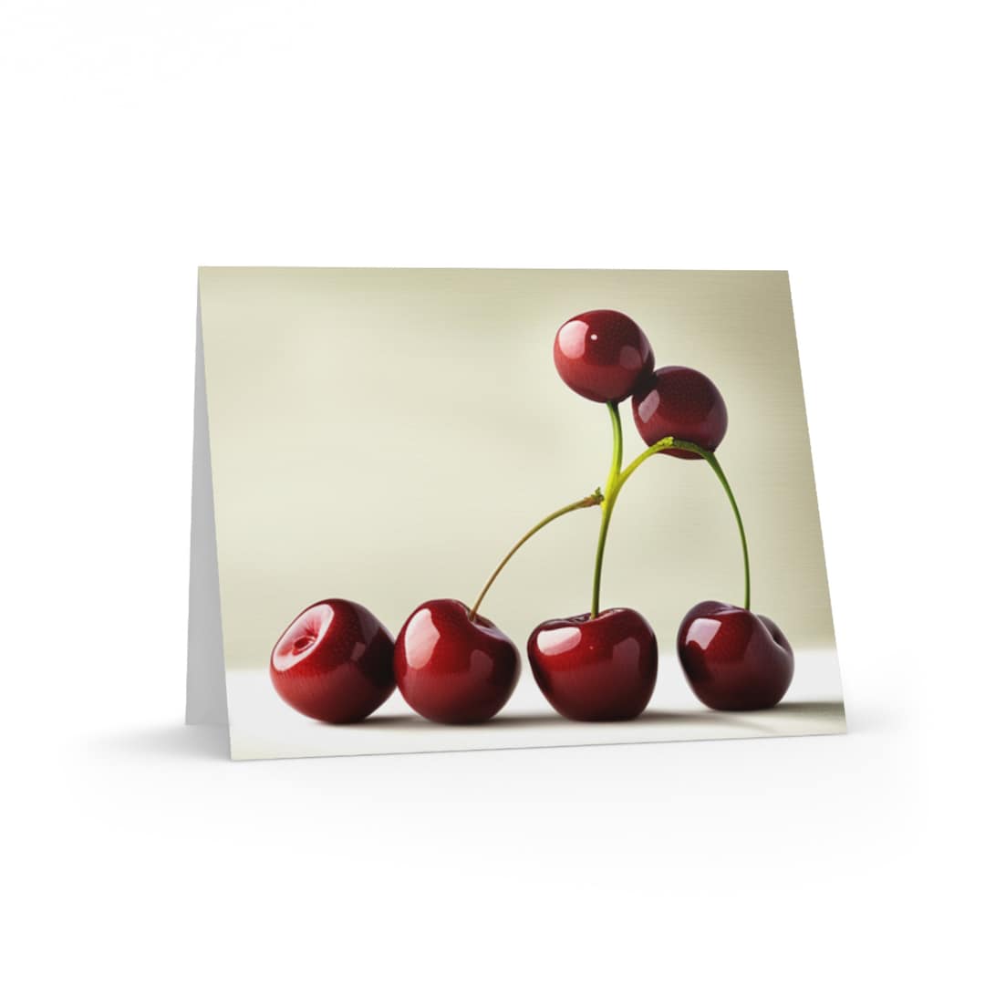 Cherries Cherry Acrobats Greeting Cards 8, 16, and 24 Pcs - Etsy