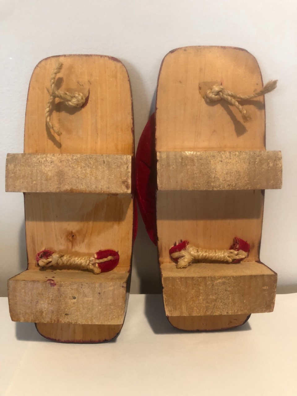 Vintage Wooden Japanese Wooden Geta - Etsy