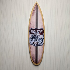 Surfboard Epoxy Resin Wood Bar Beach Wall Decor Furniture Man Cave ...