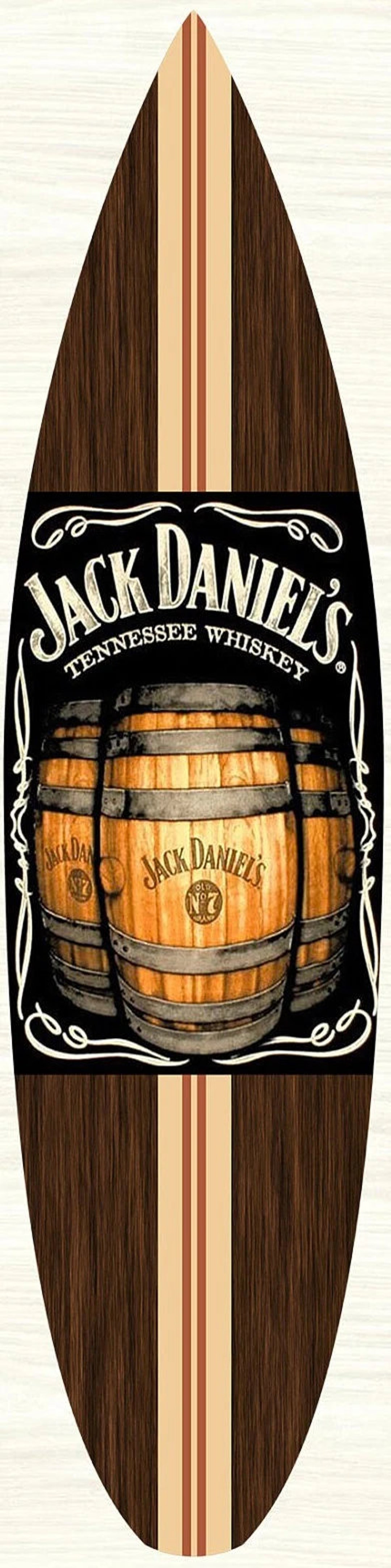 Surfboard Jack Daniels Whiskey Decal Vinyl Sticker Car Decal - Etsy