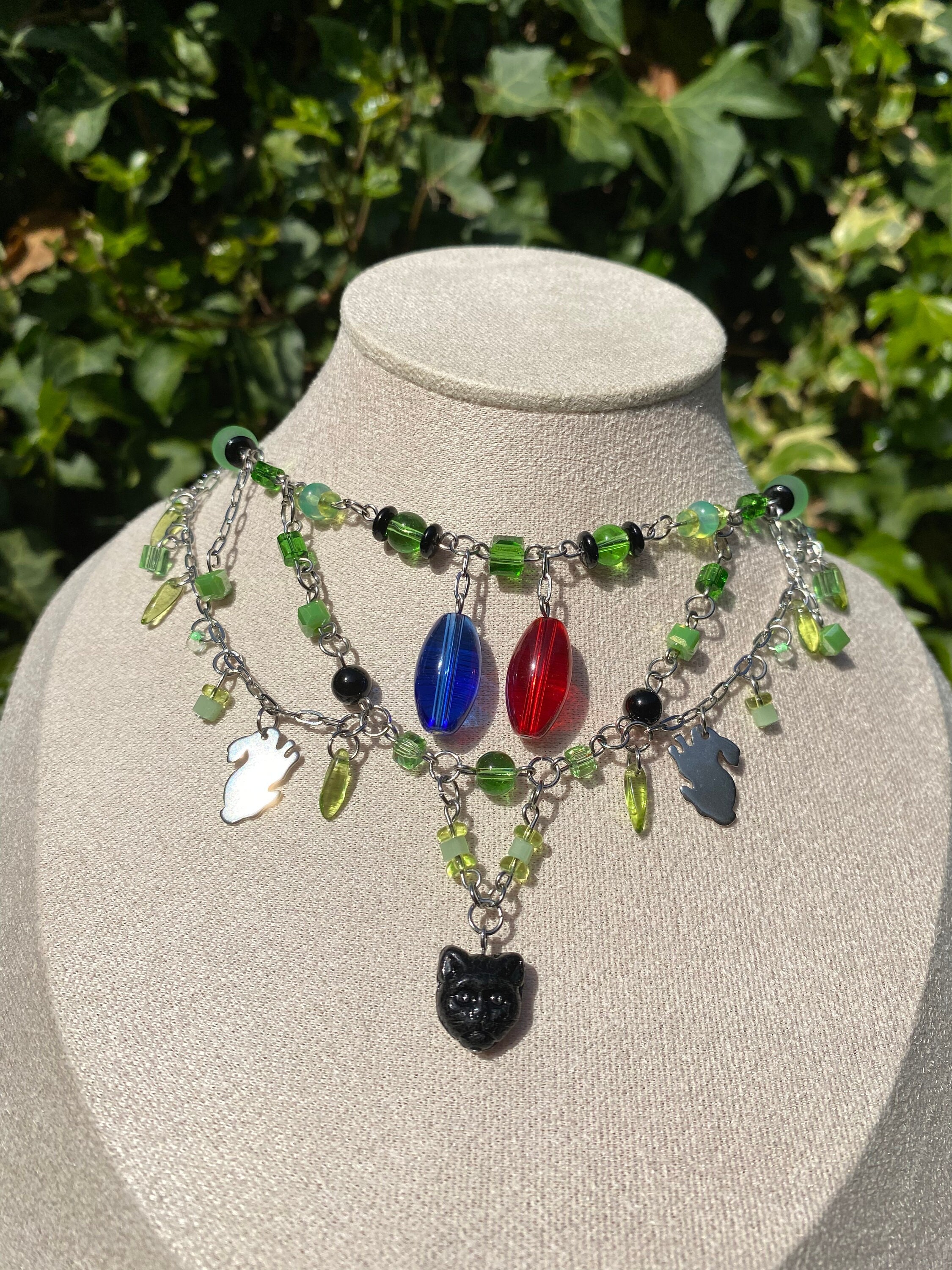 Matrix Inspired Choker Necklace - Etsy