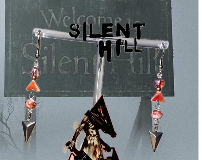 Silent Hill - Pyramid Head Inspired Earrings - Etsy