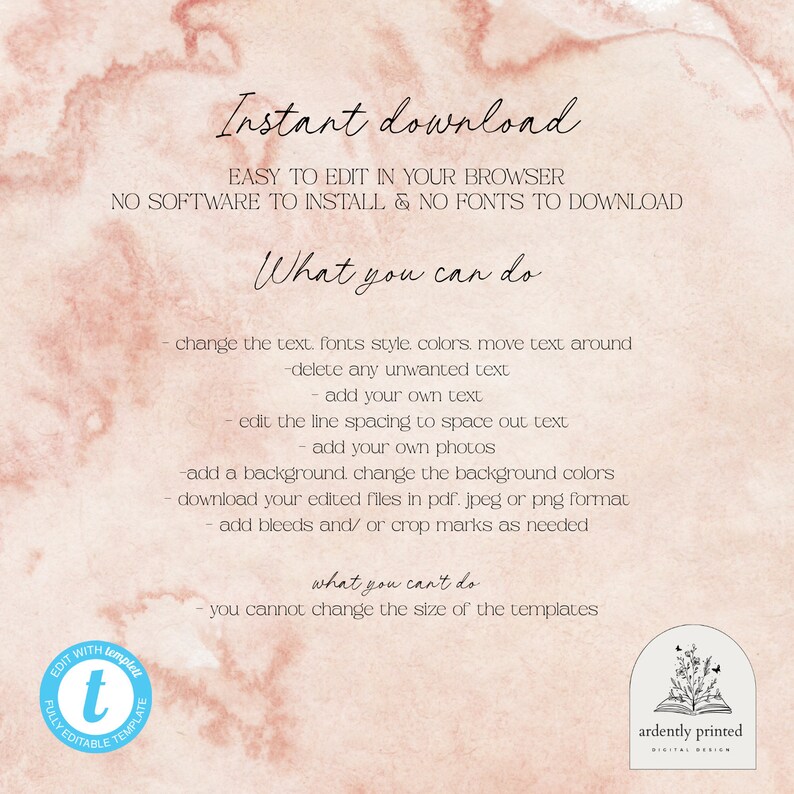 Calligraphy Wedding Invitation, Script Modern Minimalist Invitation ...