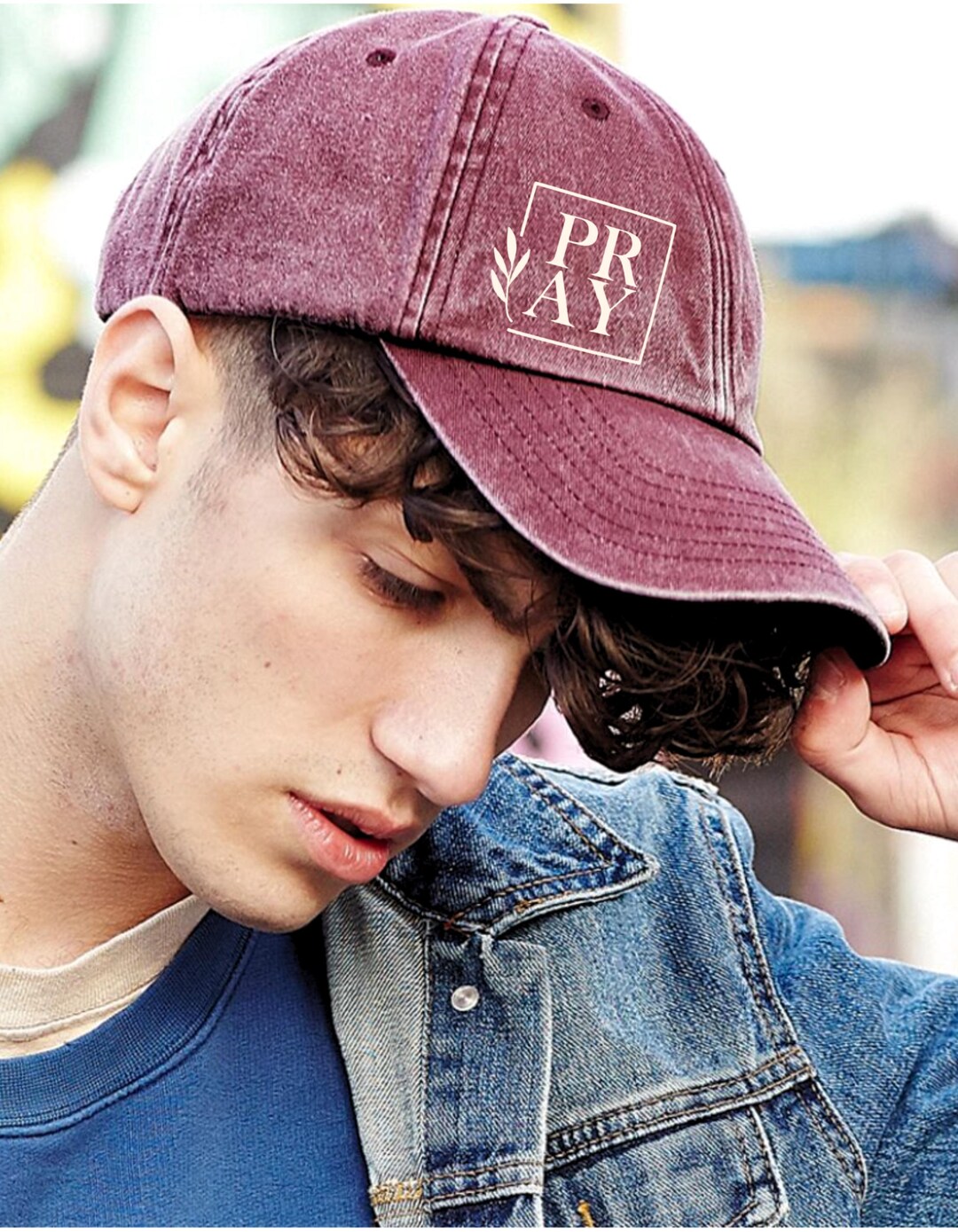 Christian Cap | Vintage Style | Adult | Unisex | Religious Cap | Cotton ...