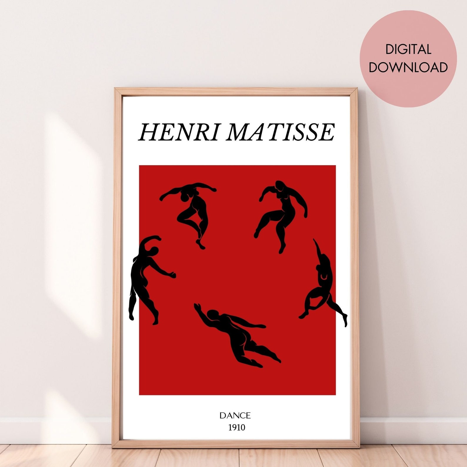 Henri Matisse Wall Art , the Dance 1910, Matisse Exhibition Poster ...
