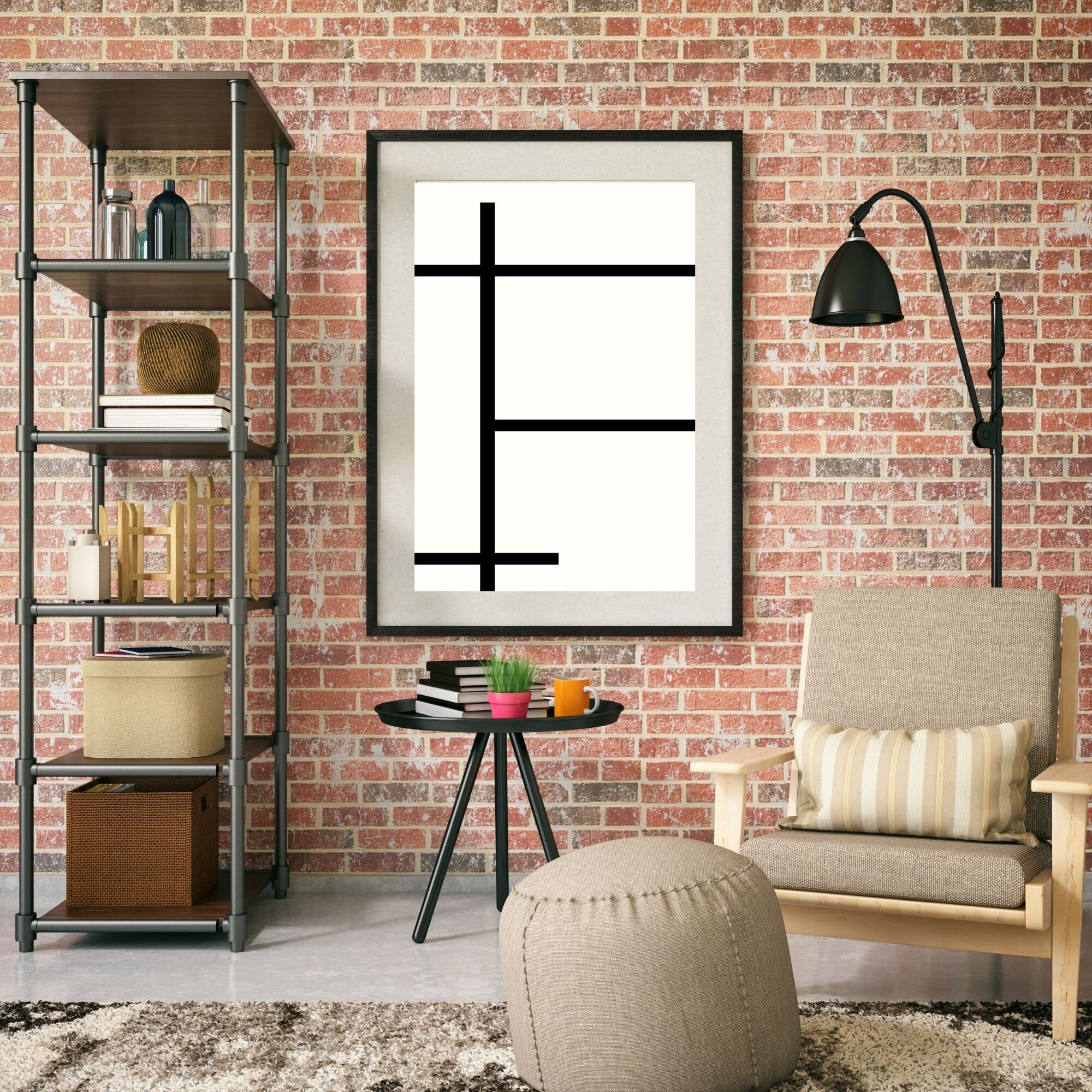 Printable Lines , Digital Download Wall Art , Lines Wall Art, Print ...