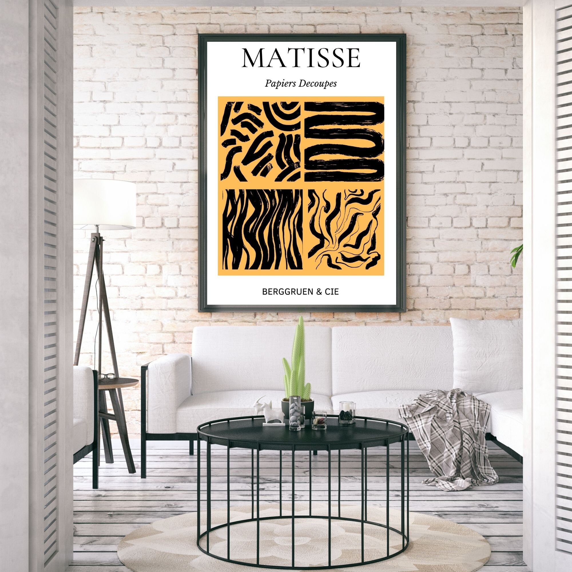 Henri Matisse Abstract Lines Wall Art, Matisse Printable Art ,printable ...