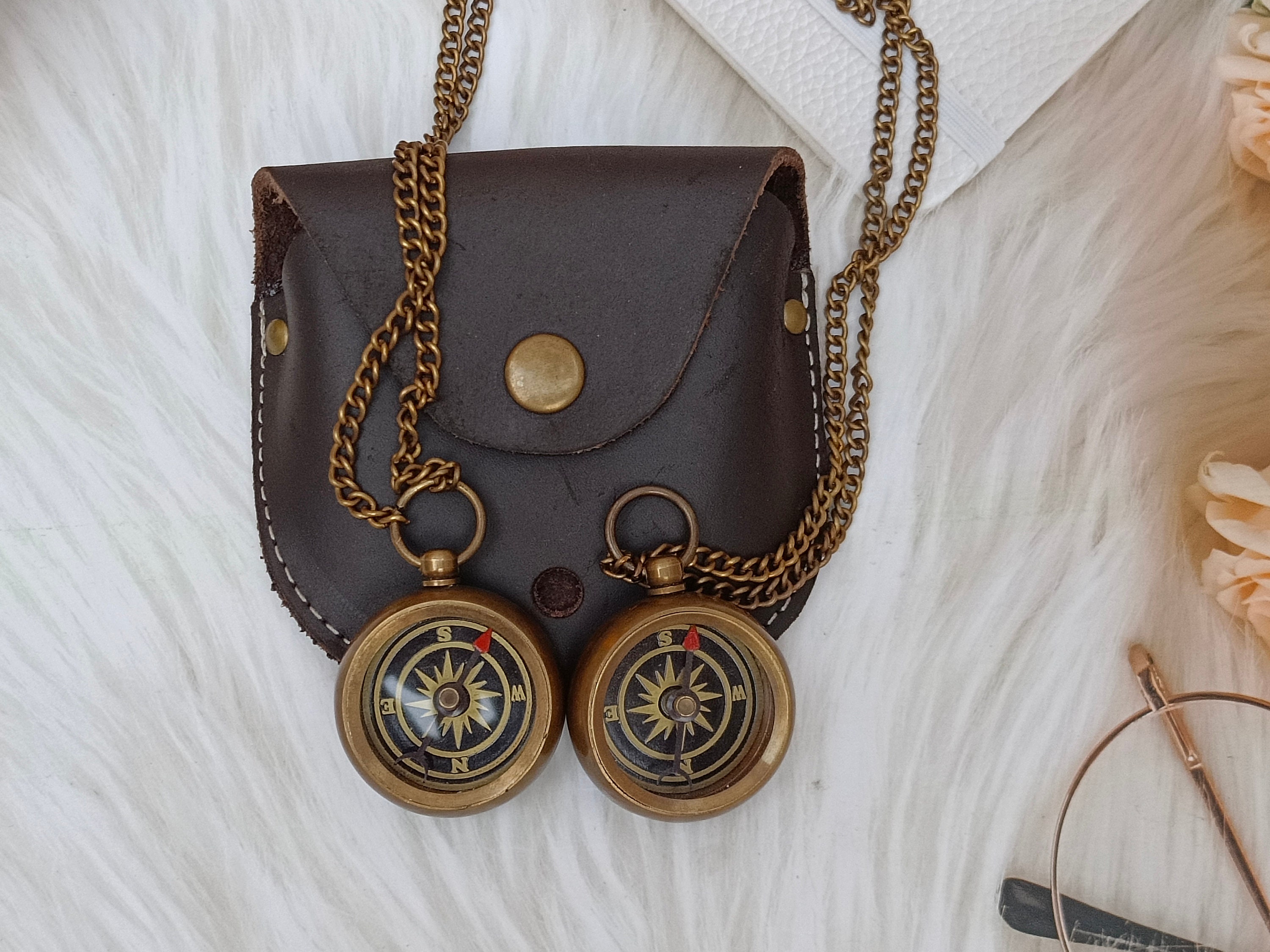 Your Tommy Your Tubbo Compass Necklace Pair, Friendship Love Pendent ...