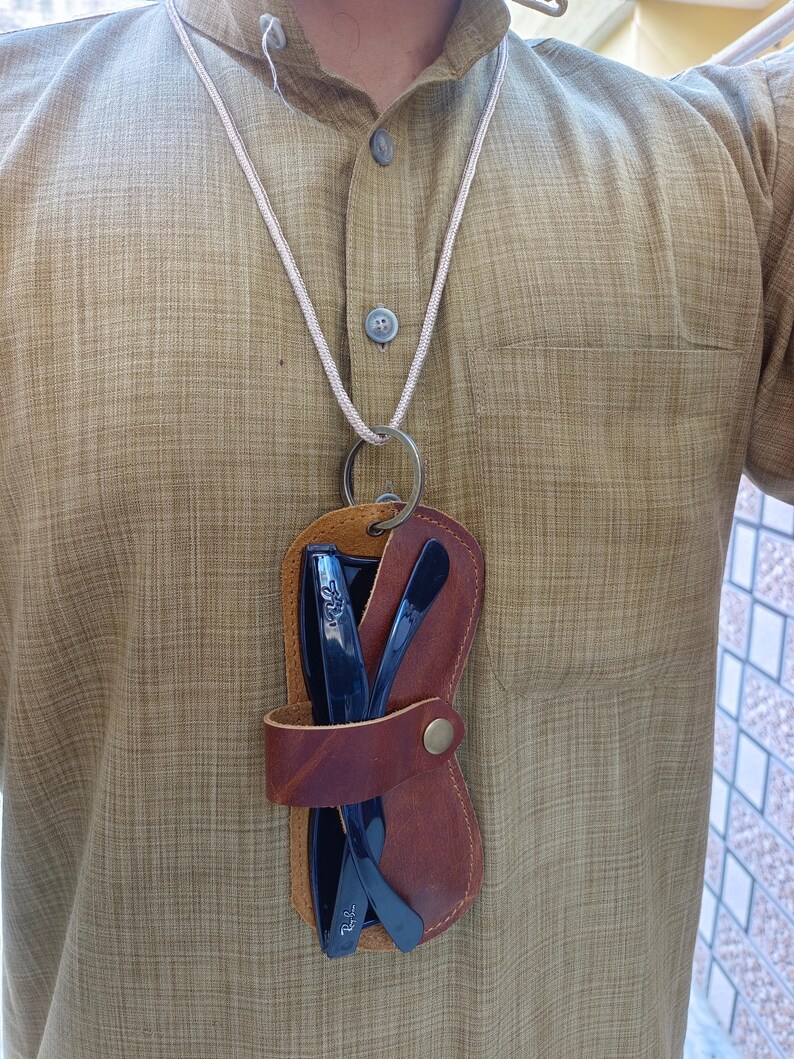 Sunglasses Cover Personalized Engraved With Neck Strap Which Hangs ...