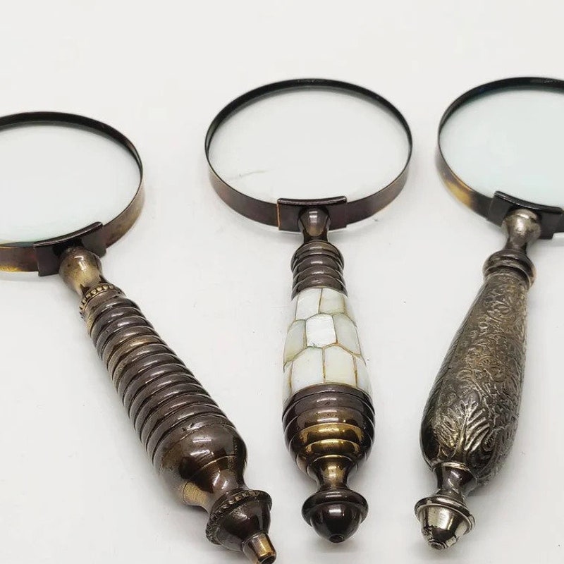 Antique Magnifying Glass - Etsy