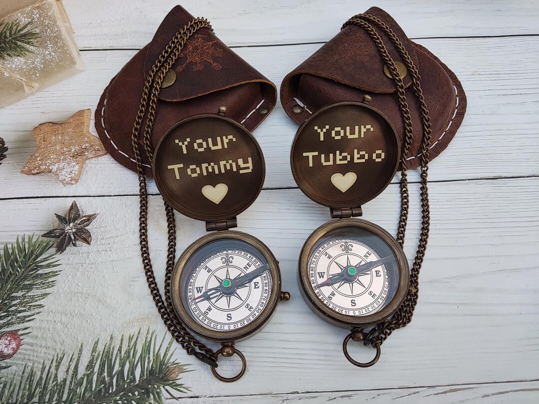 Tommy Tubbo Compass Pair, Mountain Adventure Gift for Gamer, Fans and ...