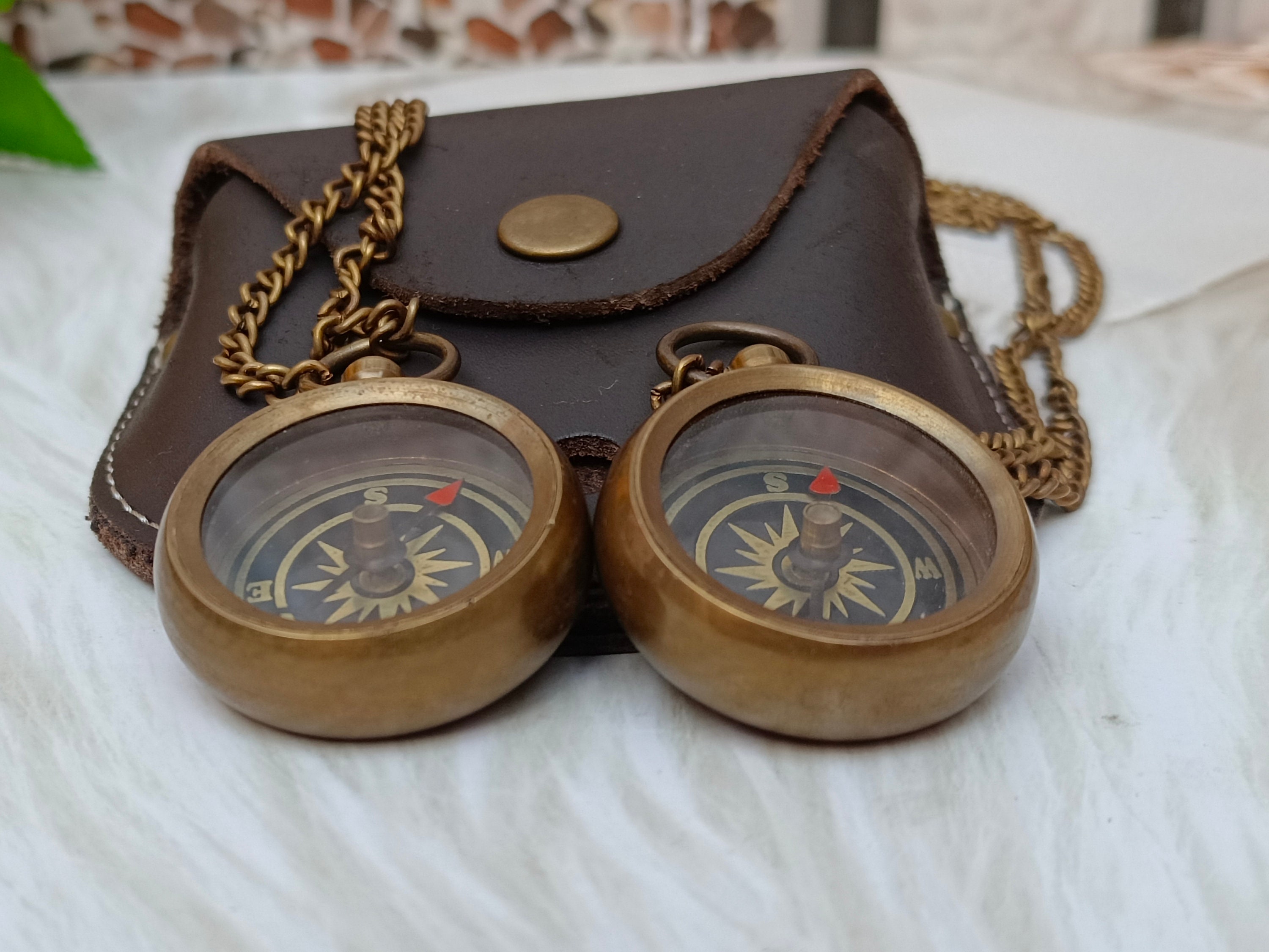 Your Tommy Your Tubbo Compass Necklace Pair, Friendship Love Pendent ...