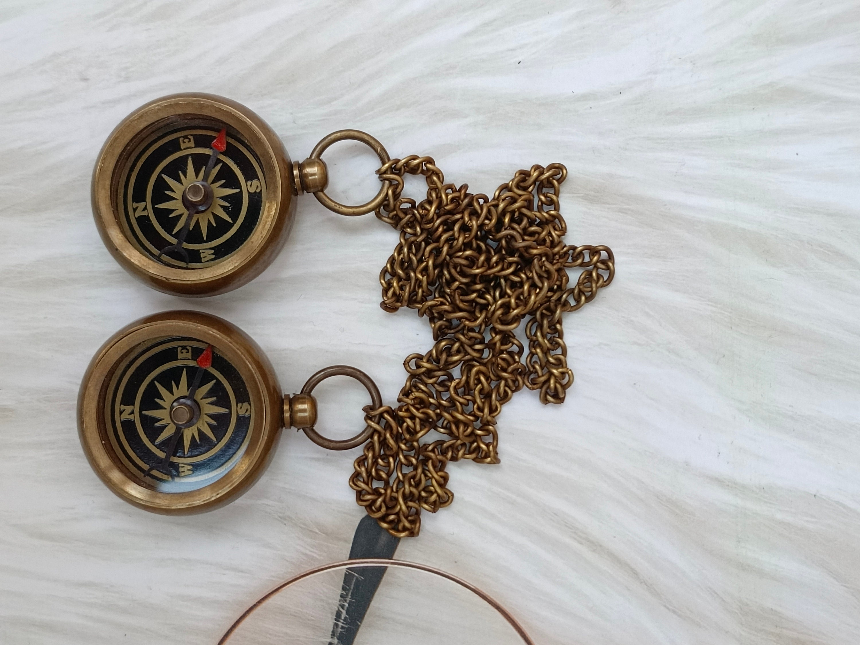 Your Tommy Your Tubbo Compass Necklace Pair, Friendship Love Pendent ...