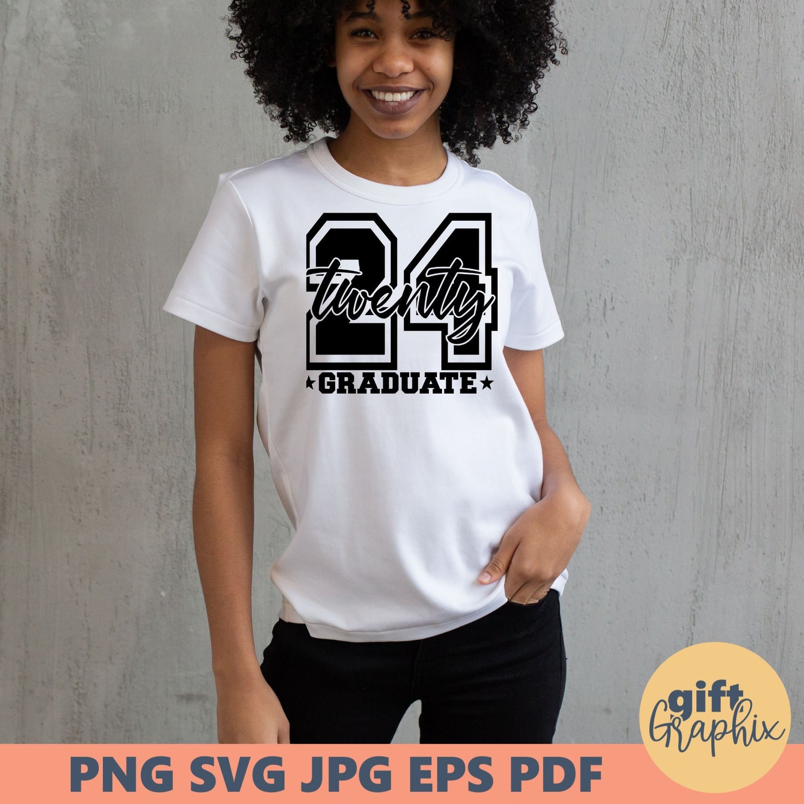 Twenty 24 Graduate Svg, 2024 Graduate Svg, Senior 2024 Svg, 2024 ...