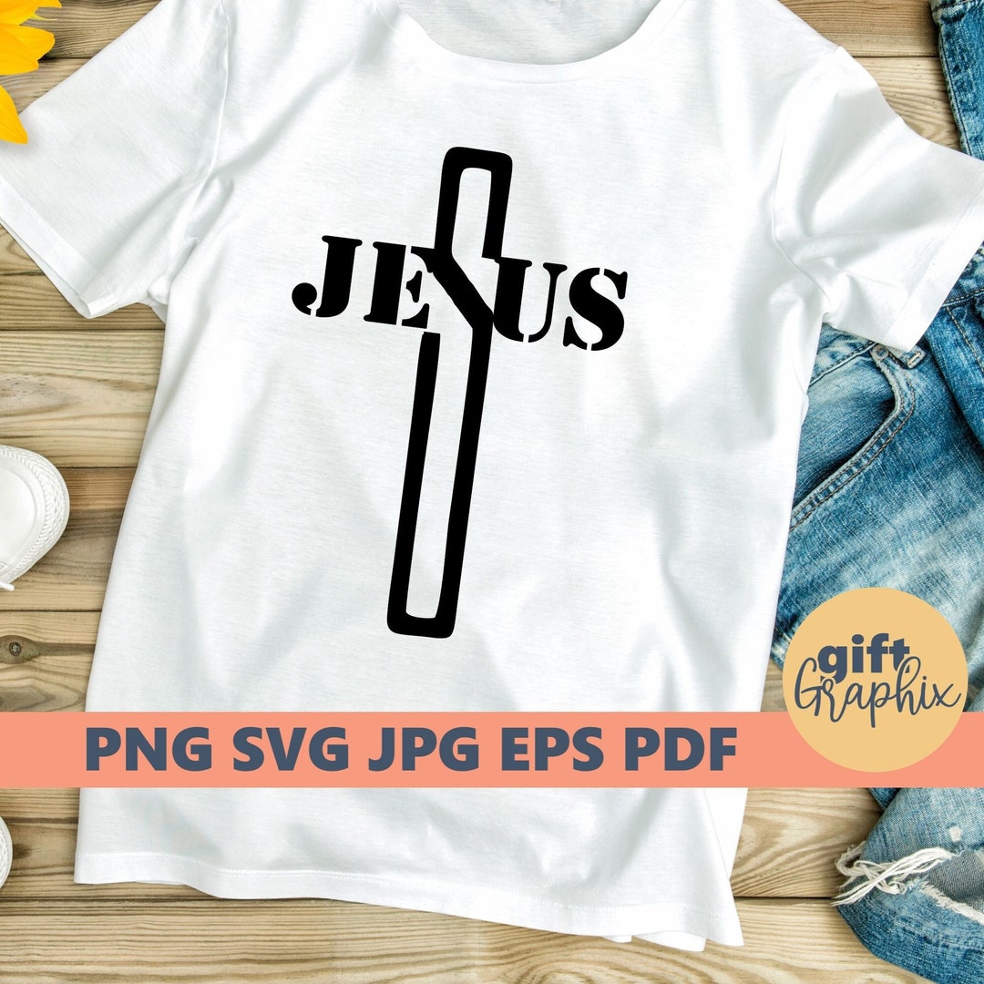 Jesus Cross Dxf Files Jesus Cross Laser Cut Jesus Cross Svg File for ...