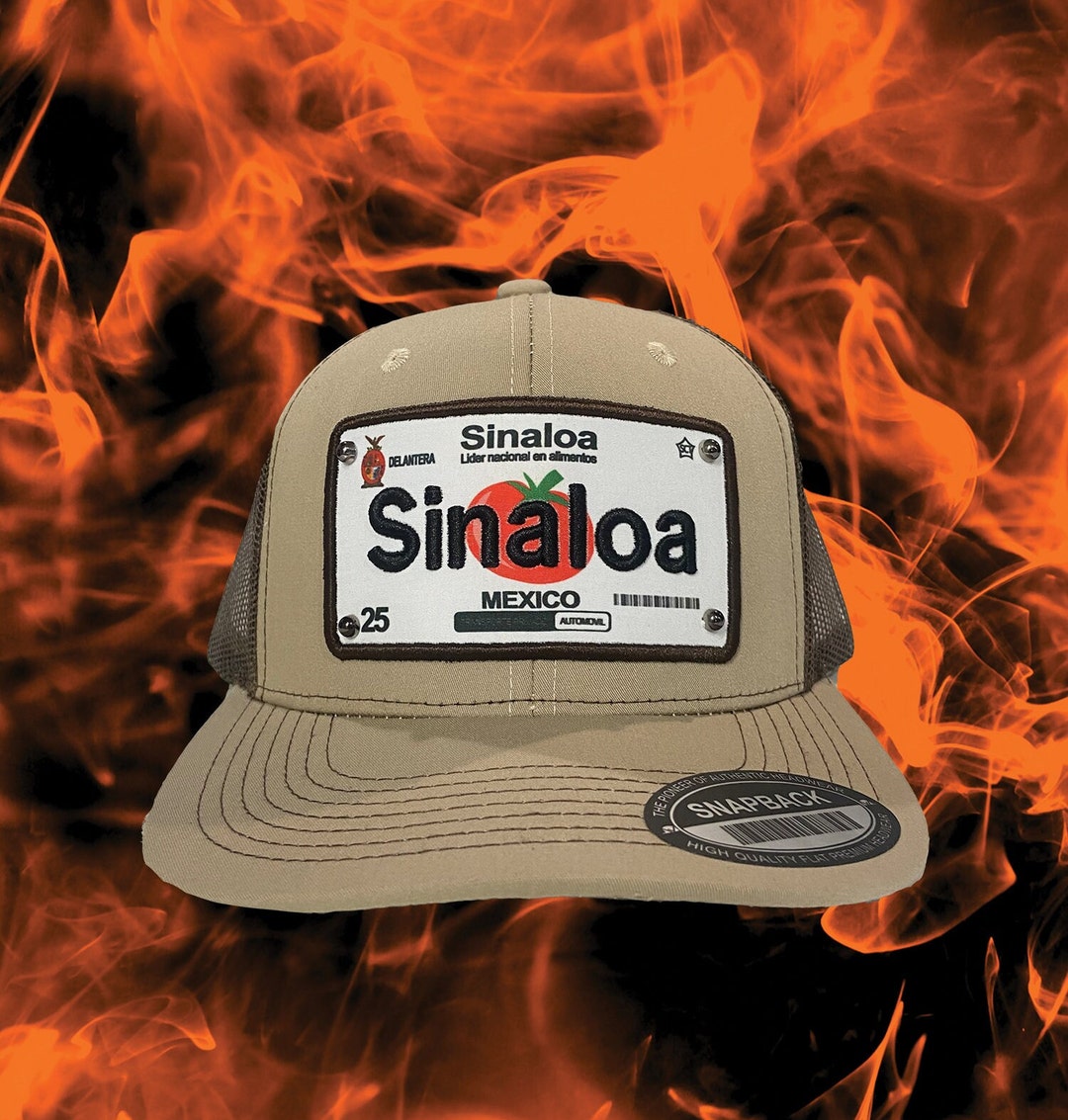 Sinaloa License Plate Hat With Mexico Flag - Etsy