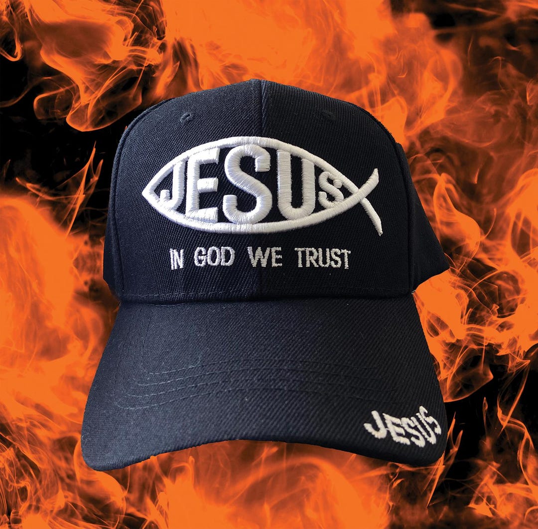 Jesus Fish Hat - Etsy