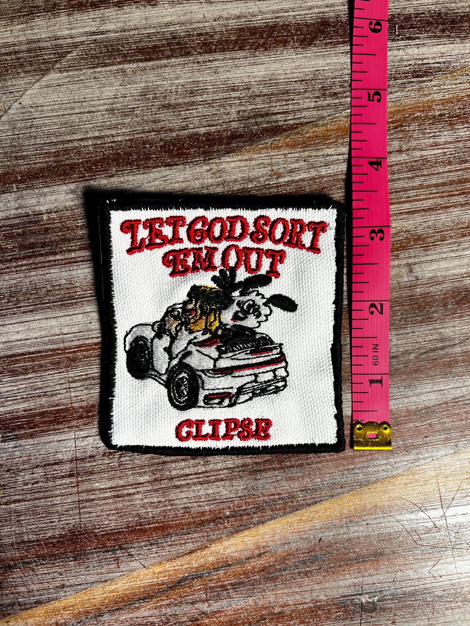 Let God Sort ’em Out – Clipse Album Art Iron on Patch - Etsy