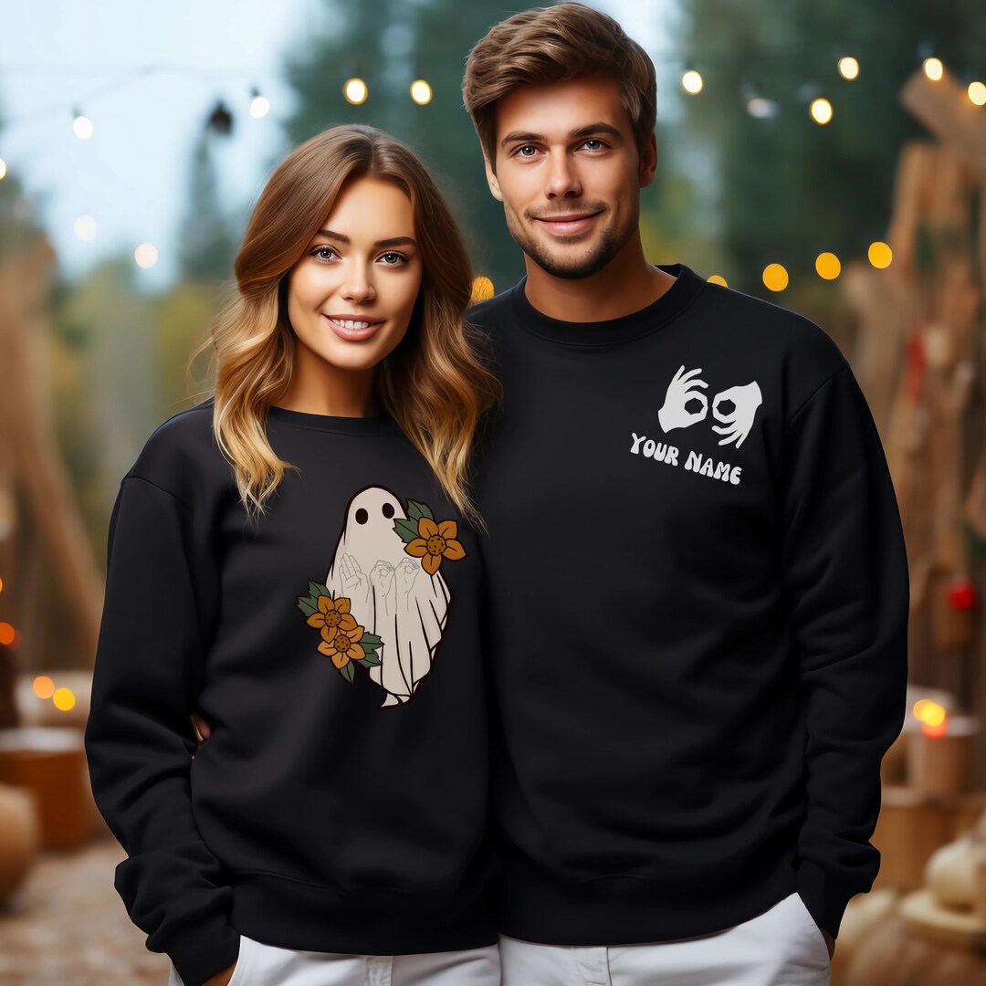 Personalized ASL Interpreter Sweatshirt Gift for American - Etsy UK