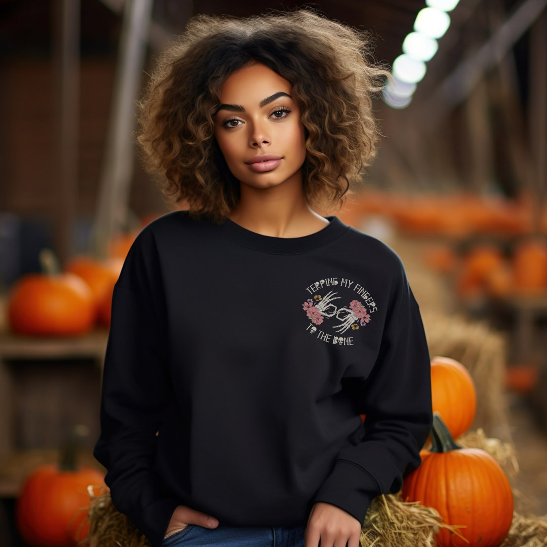 Bo-ho Halloween ASL Interpreter Sweatshirt Unisex Crewneck Halloween ...