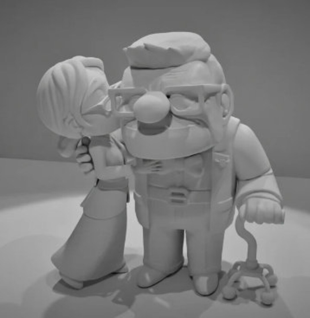 Up 3d Print File STL Movie Carl and Ellie - Etsy