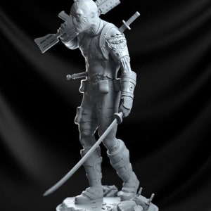 Deadpool 3D Model STL File for 3D Printers - Etsy