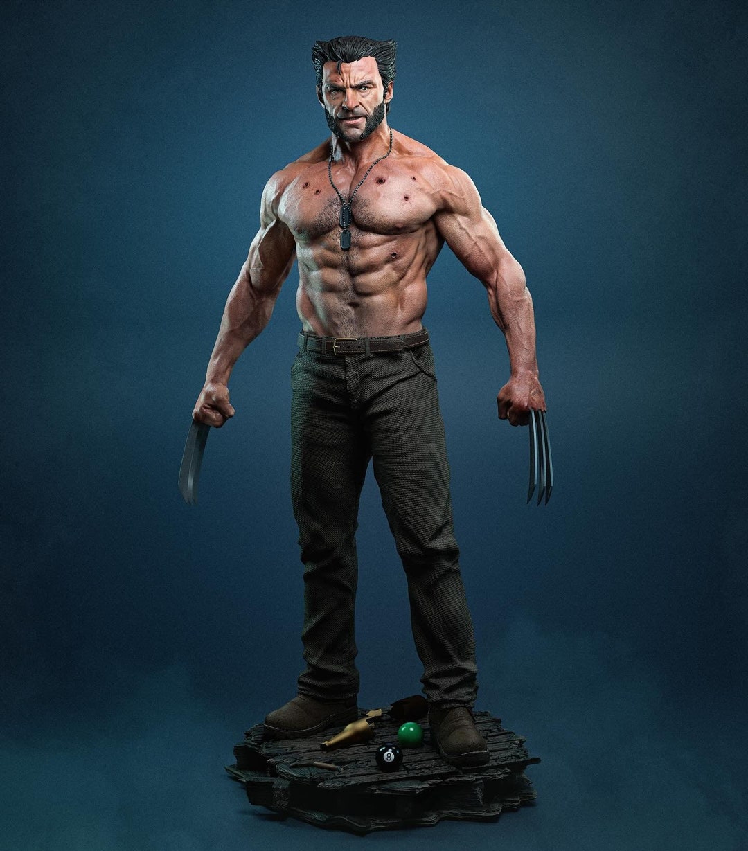 Wolverine High Quality STL File 3D Digital Printing STL SLA - Etsy