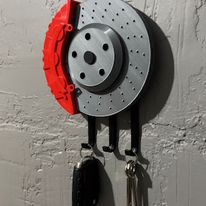 Brake Disc Keychain Car Car Brake Wall Keychain Spor Brake - Etsy
