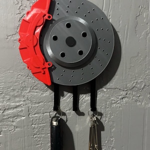 Brake Disc Keychain Car Car Brake Wall Keychain Spor Brake - Etsy