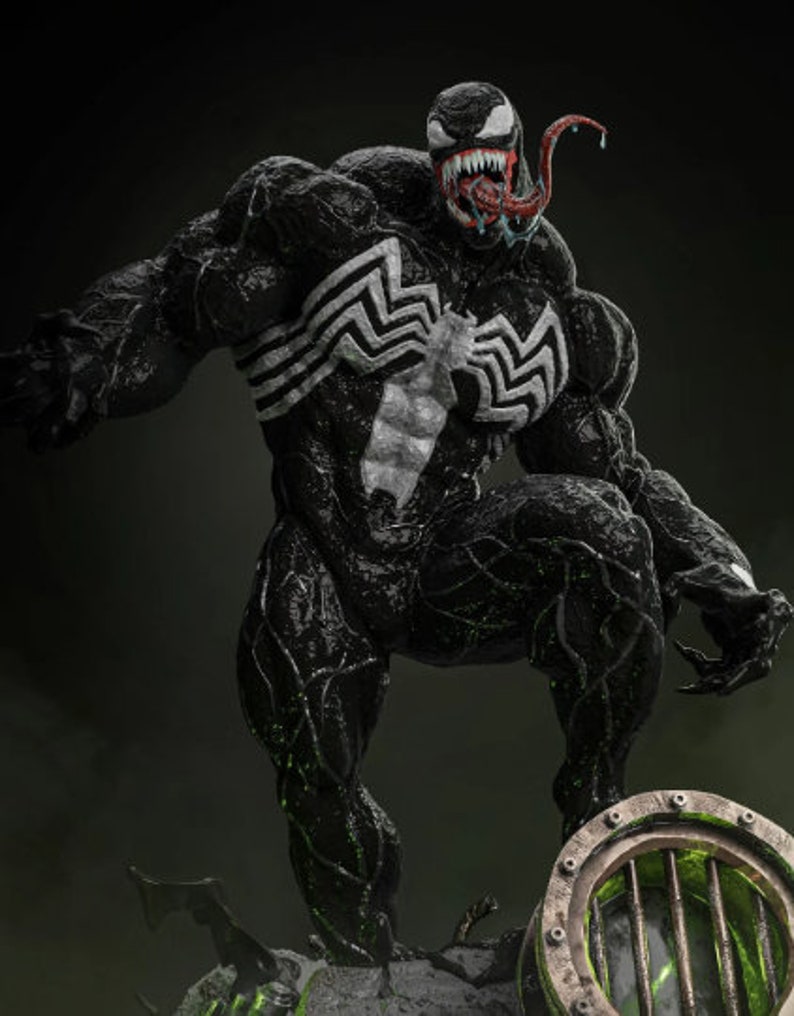 Venom Best Stl Dc Cosmic Movie Spiderman - Etsy