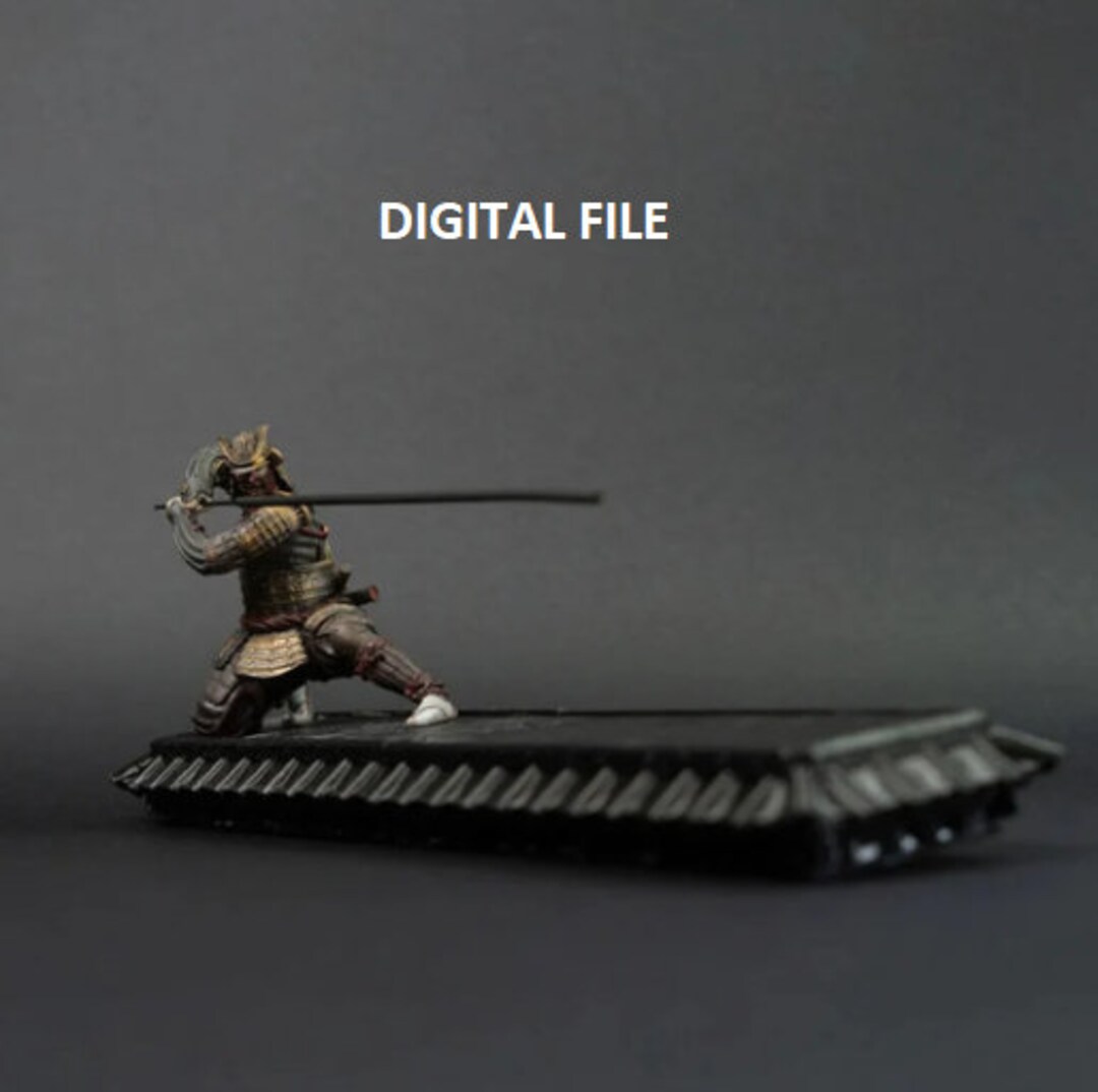 Samurai Incense Holder Katana Digital File - Etsy